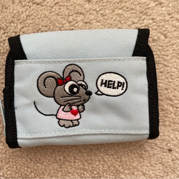 Aeropostale | Bags | Vintage 9s Embroidered Mighty Mouse Wallet | Poshmark